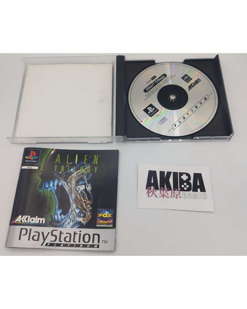 PS1 - Alien Trilogy Platinum PAL